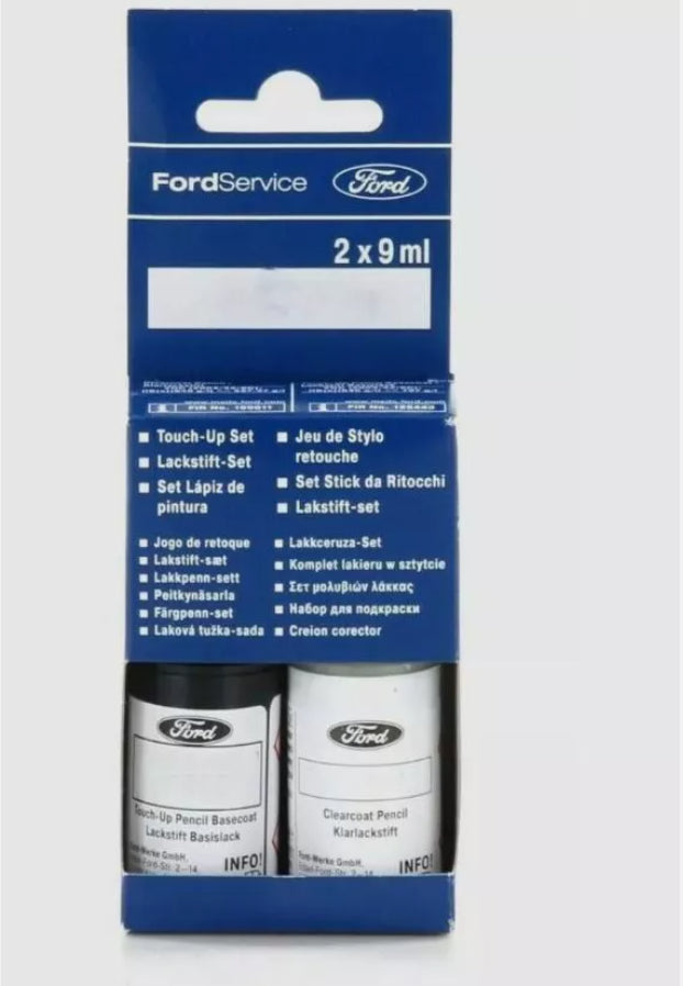Genuine Ford Various Models Blue Metallic Touch Up Pen / Paint Stick 2 ...