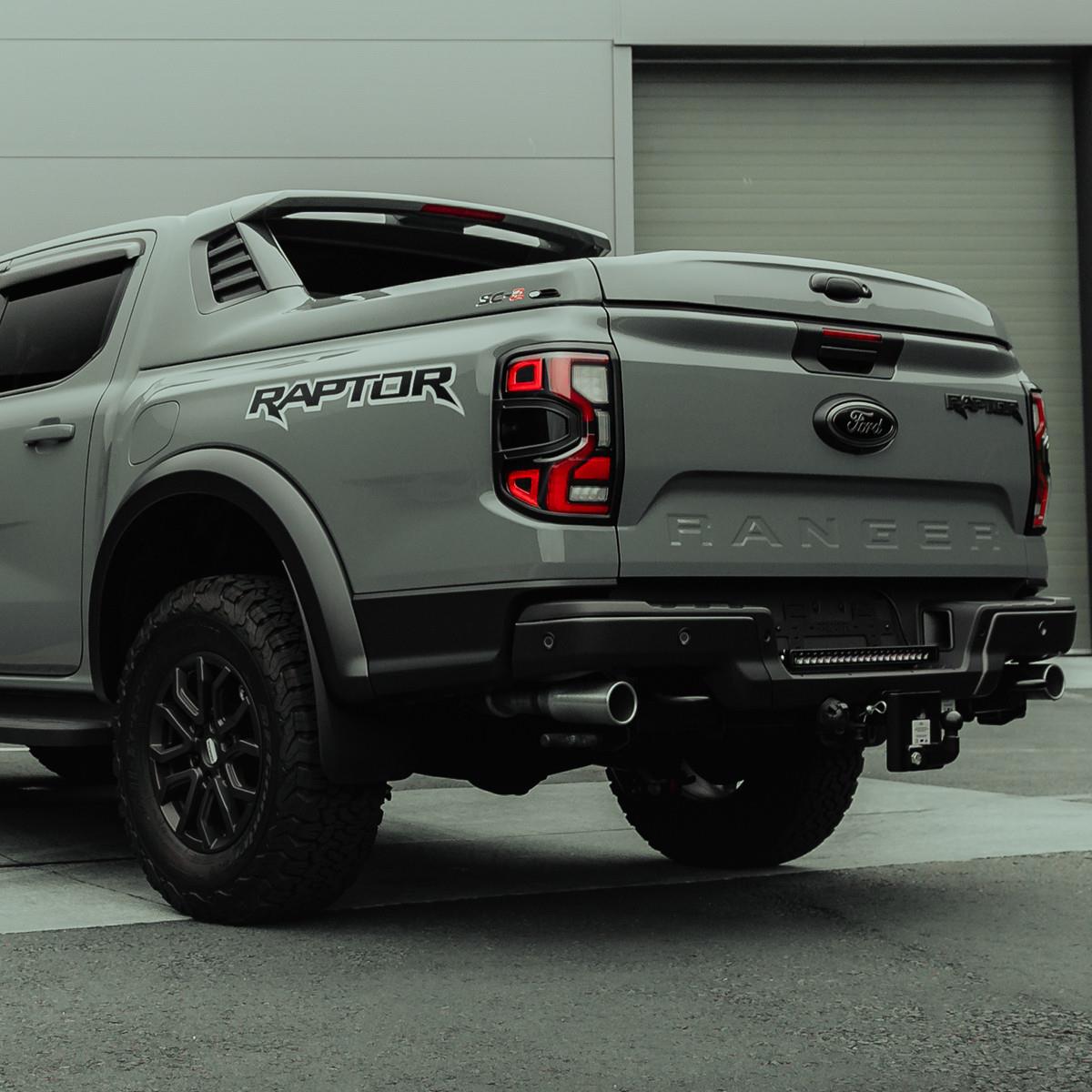 Genuine Ford Ranger Raptor 2022> Meteor Grey ALPHA SC-Z SPORTS TONNEAU ...