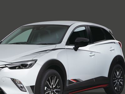Genuine Mazda CX-3 2018> Upper Body Decal Side For All Body Colours- D ...