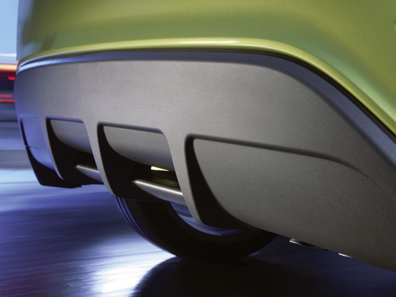 Genuine Ford Fiesta Rear Diffuser - up to 10/2012 (1554438 ...