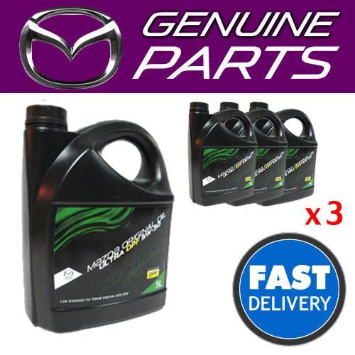 Genuine Mazda DPF Oil 5W30 ORIGINAL ULTRA 15 litres / Ltr All Diesel E ...