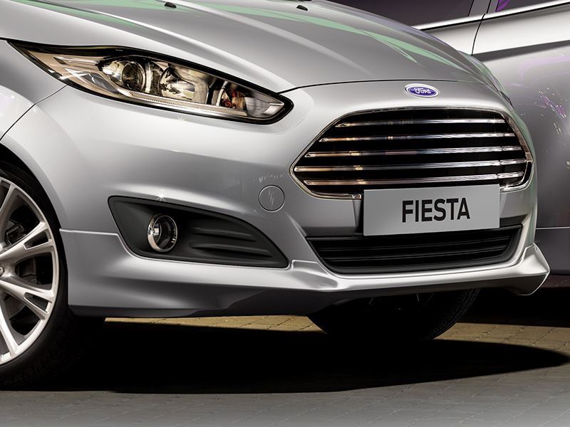 Genuine Ford Fiesta Front Bumper Skirt - from 11/2012 (1868457 ...