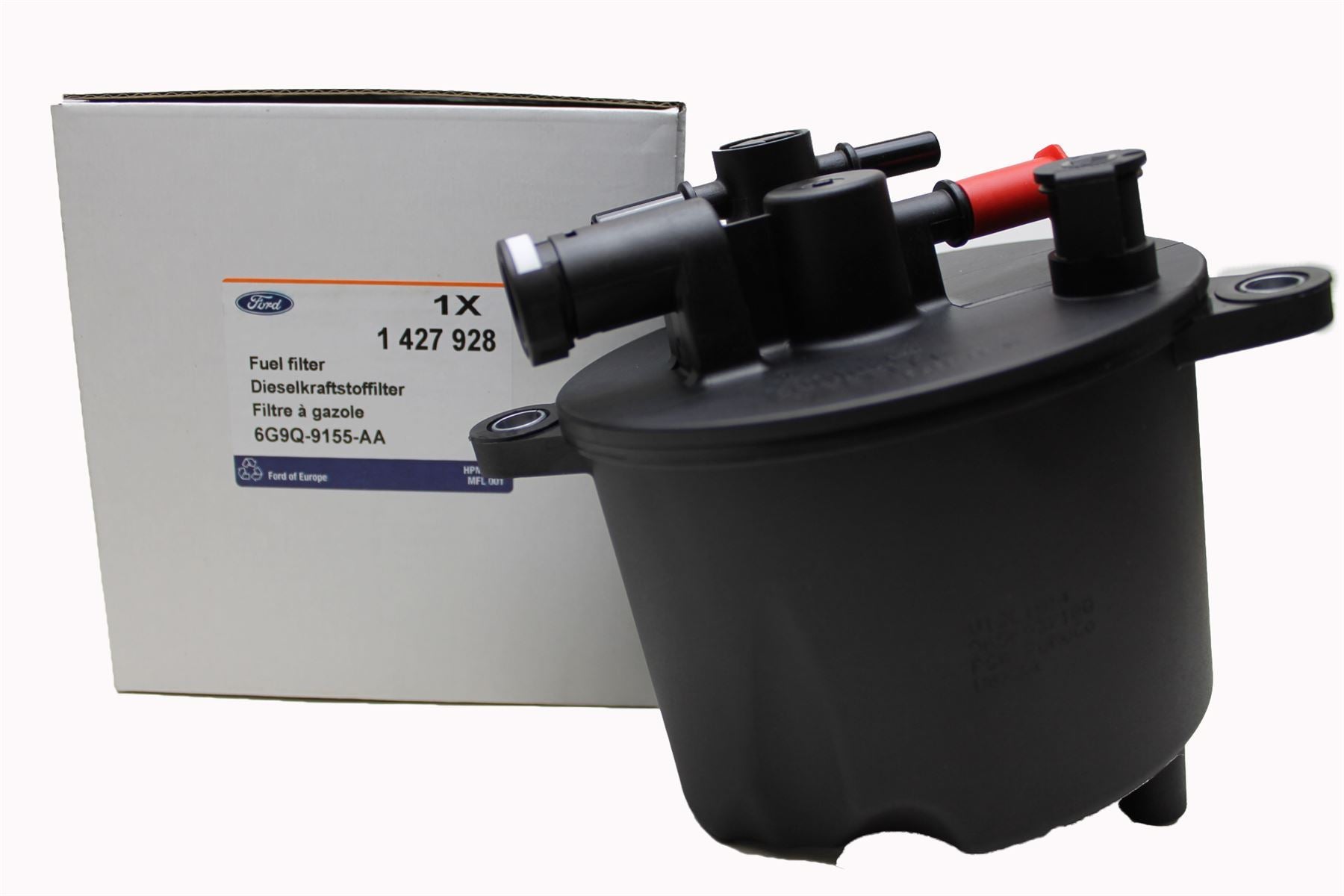 GENUINE FORD S-MAX 2.2 TDCi FUEL FILTER (03/08 >) 1427928 & Sandicliffe ...